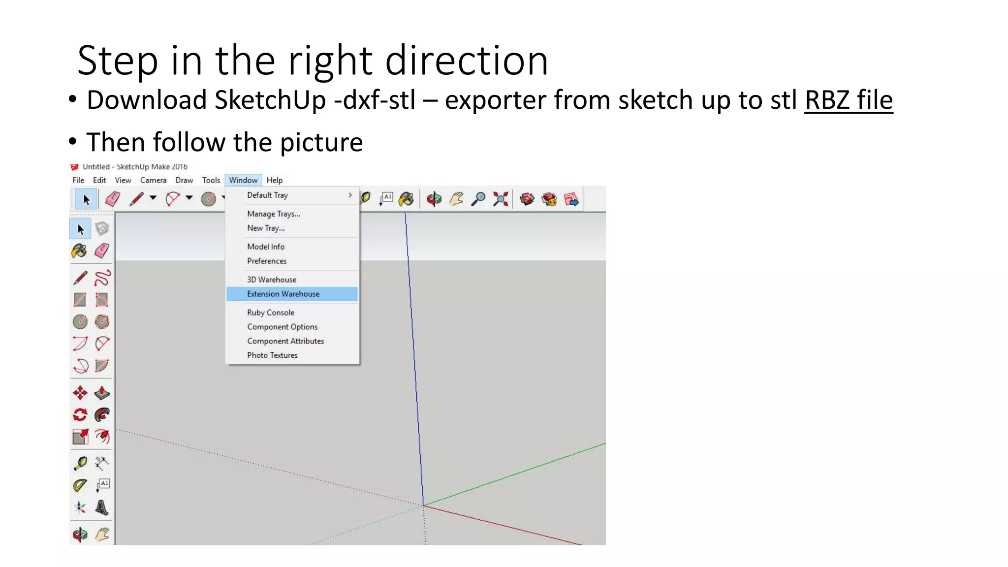 How to print a sketch up drawing in 3d | PPTX