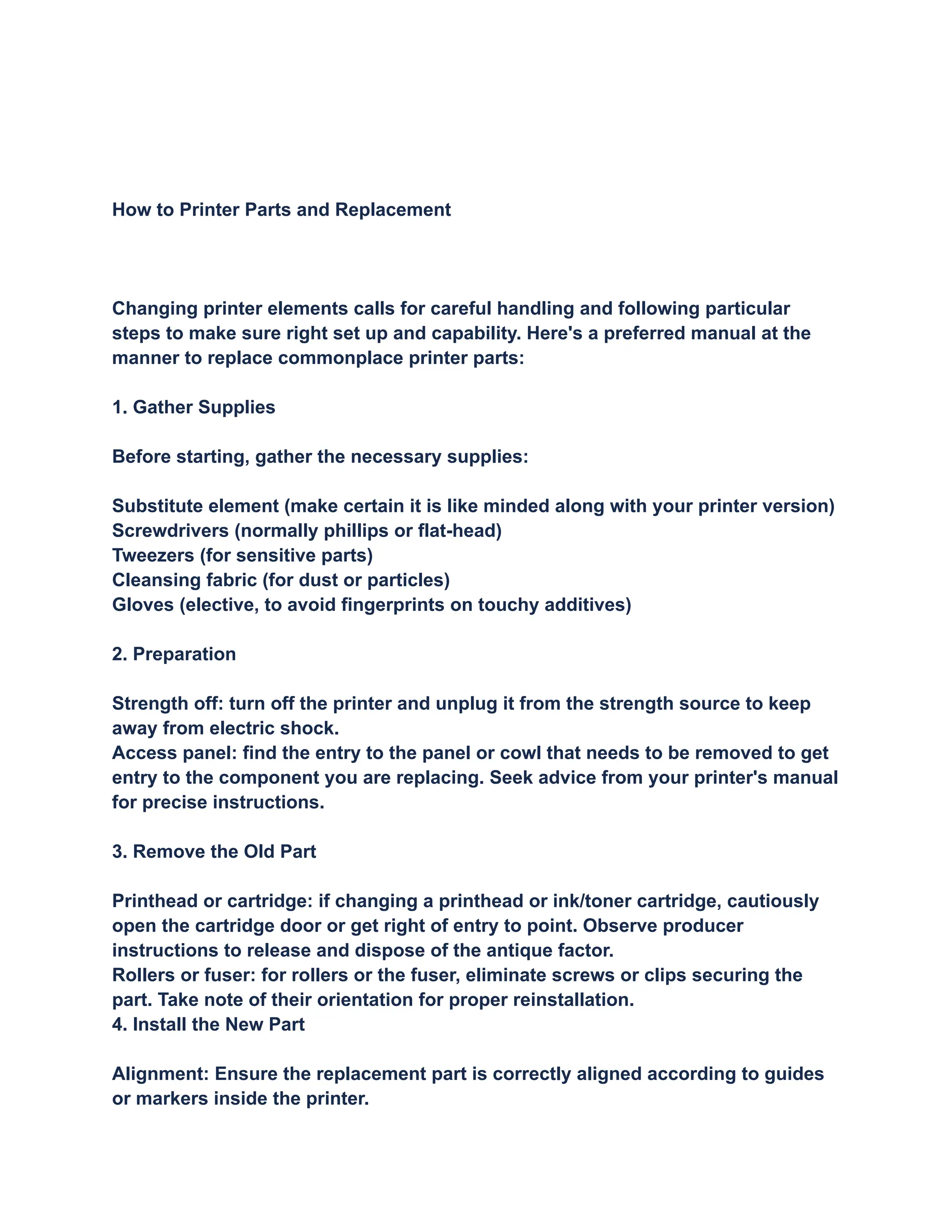 How to Printer Parts and Replacement.pdf