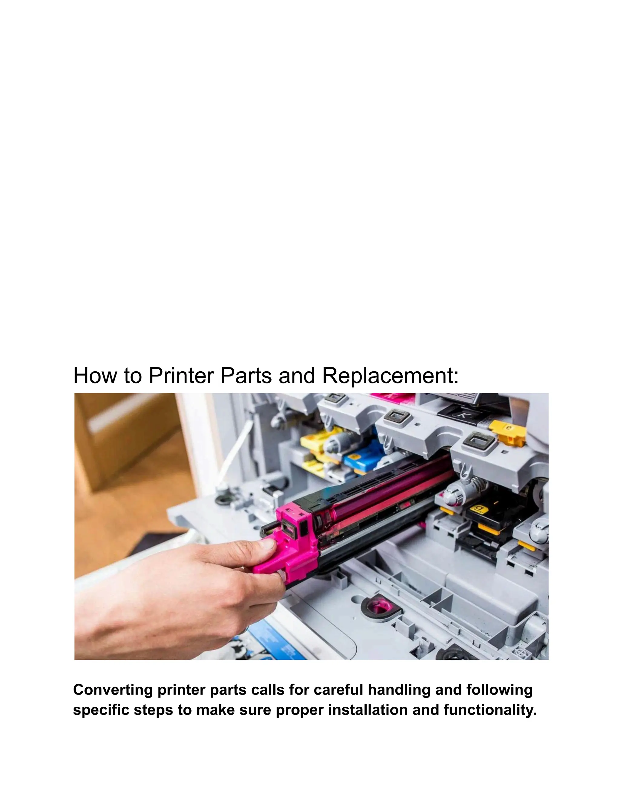 How to Printer Parts and Replacement.pdf
