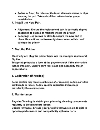 How to Printer Parts and Replacement.pdf