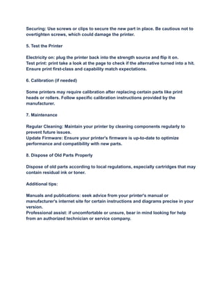 How to Printer Parts and Replacement.pdf