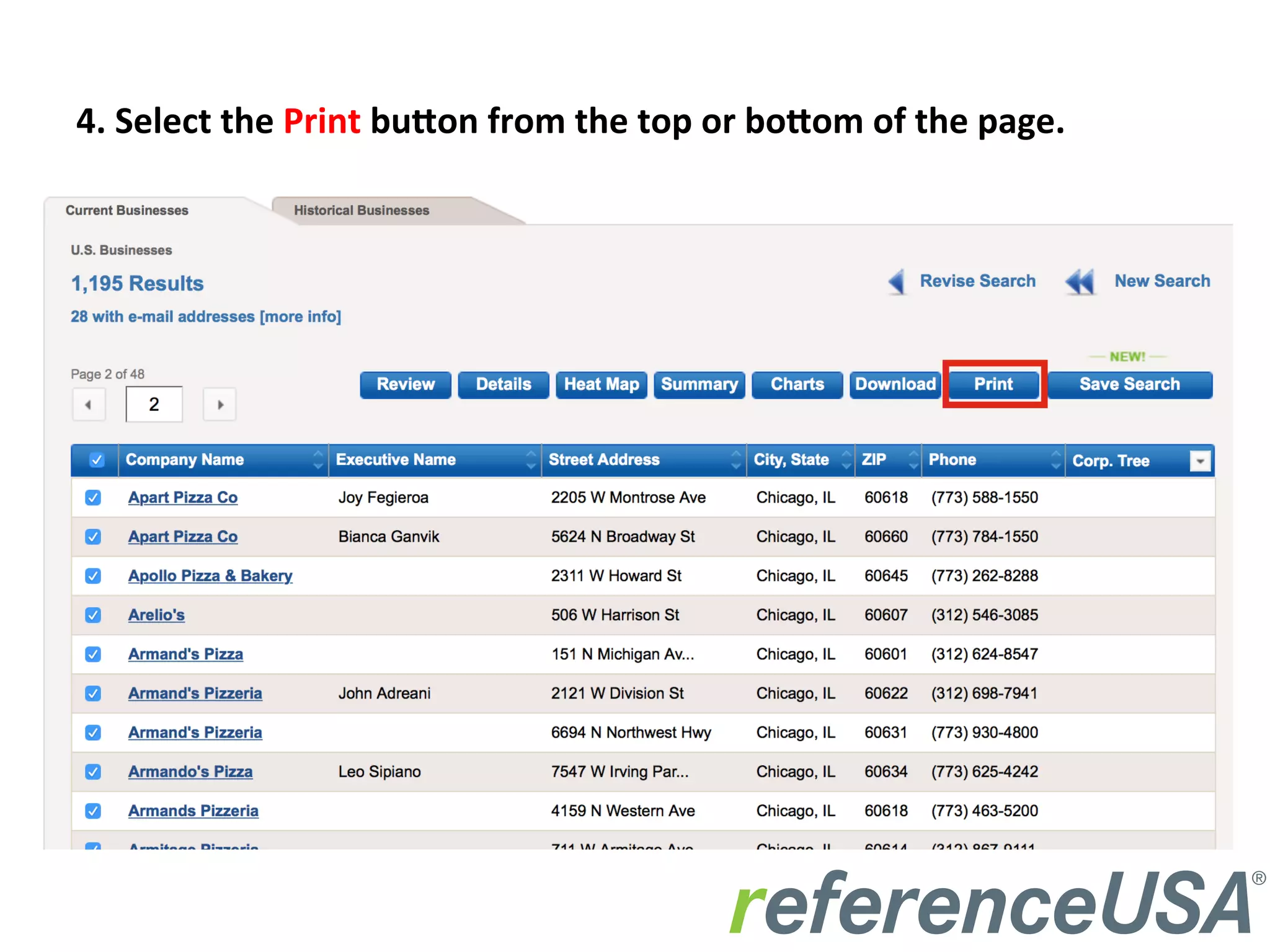 How to Print Records | PDF