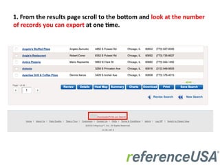 How to Print Records | PDF