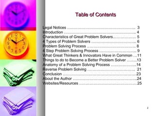 How To Problem Solve | PPT