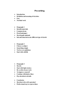 How to produce an attractive sketch | PDF