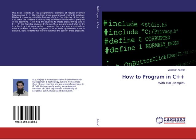 How to program in c++ with 100 examples | PDF | Programming Languages | Computing