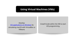 How to Program iOS on Windows Applications | PPTX | Computer Software and Applications | Computing