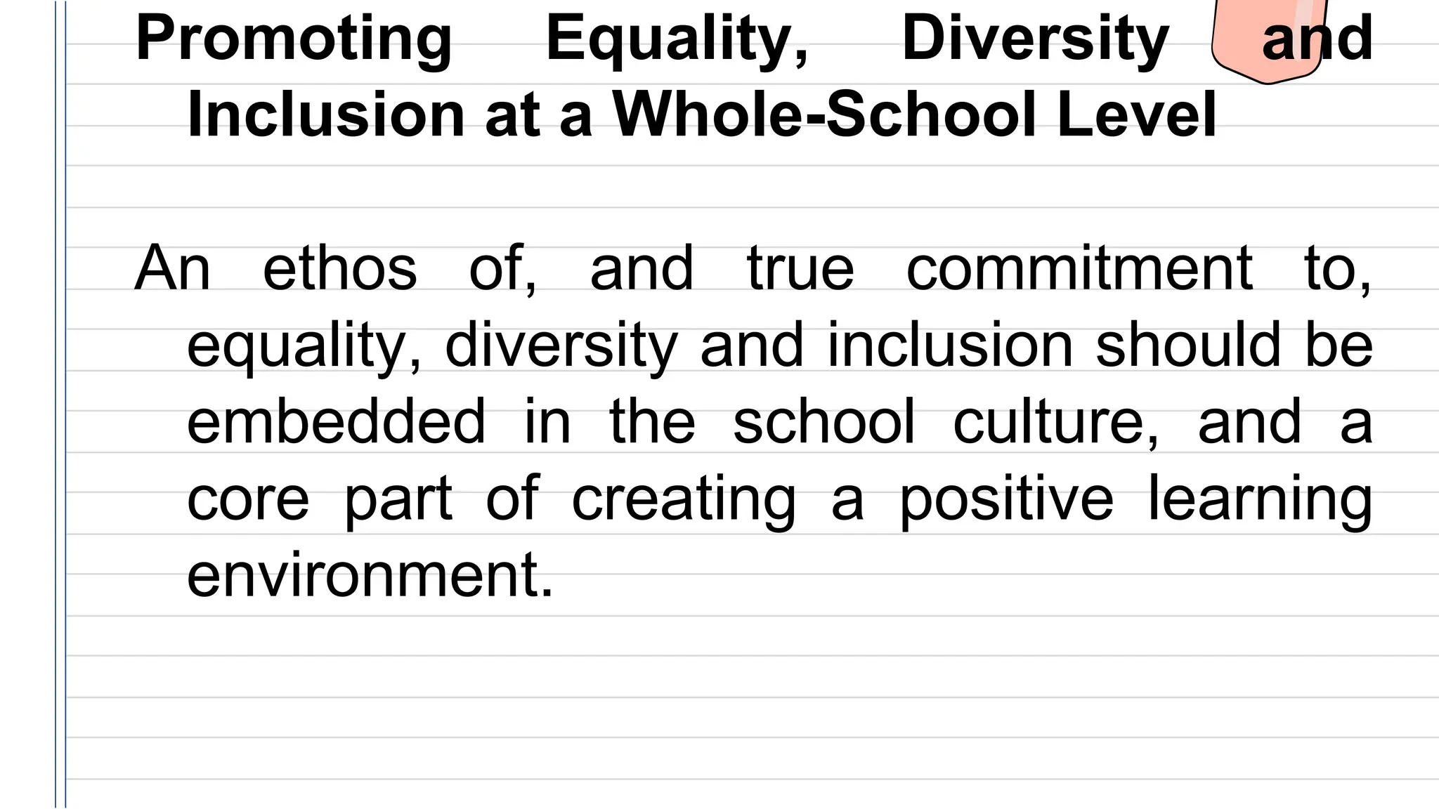 How to Promote Equality, Diversity & Inclusion in the Classroom.pptx