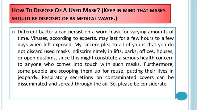 How to Properly Dispose of a Face Mask Respirator.pdf