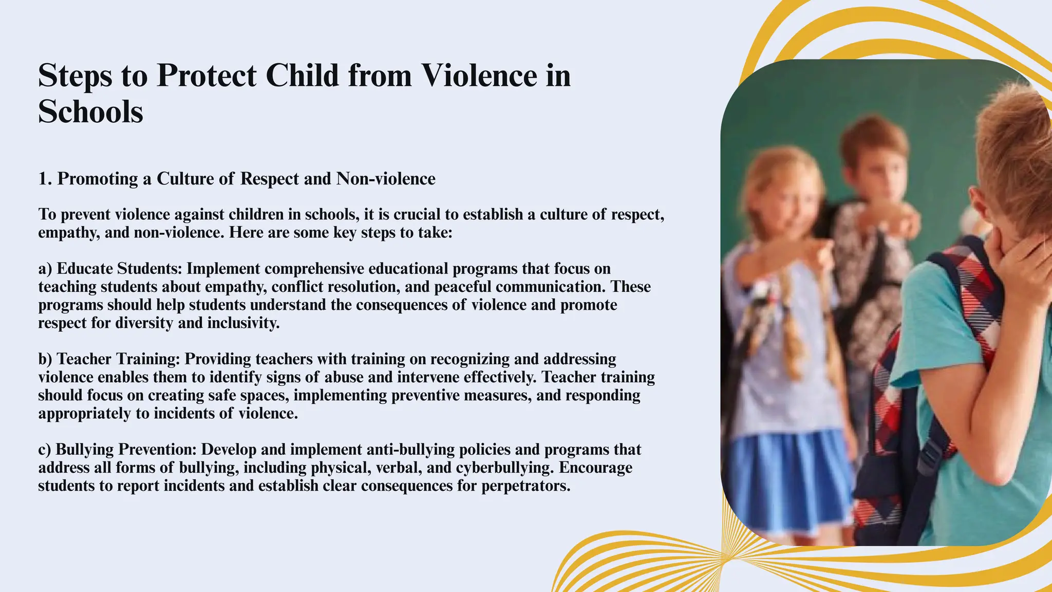 How to Protect Child from violence in school.pdf