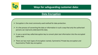 Best Practices to Protect Customer Data Effectively | PPTX