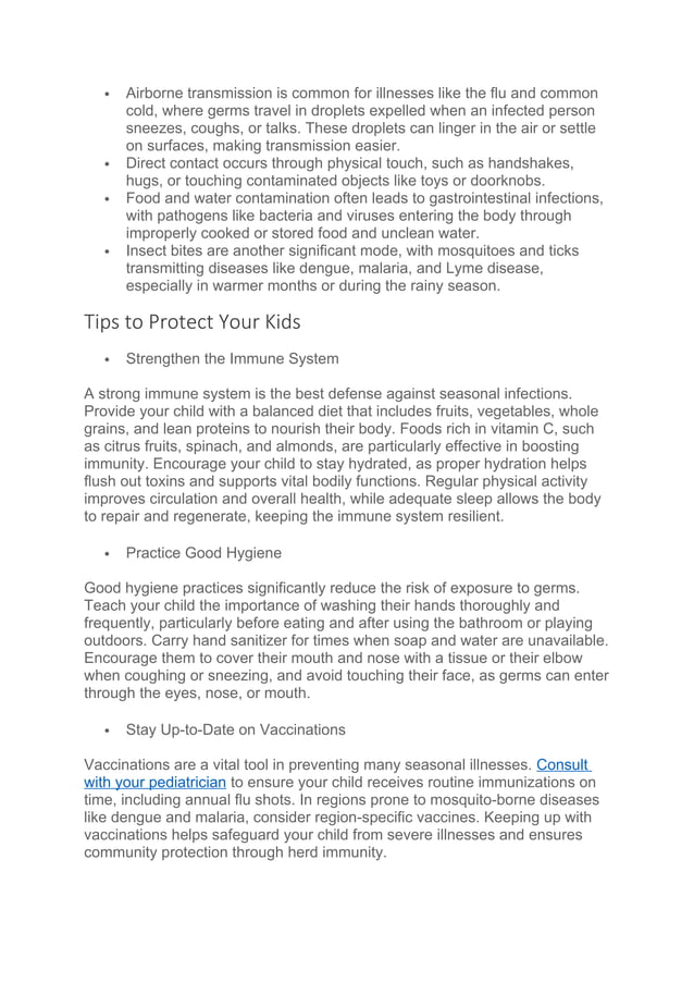 How to Protect Kids from Seasonal Infections.docx