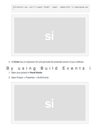 How to protect your .net software code with ILProtector | PDF ...