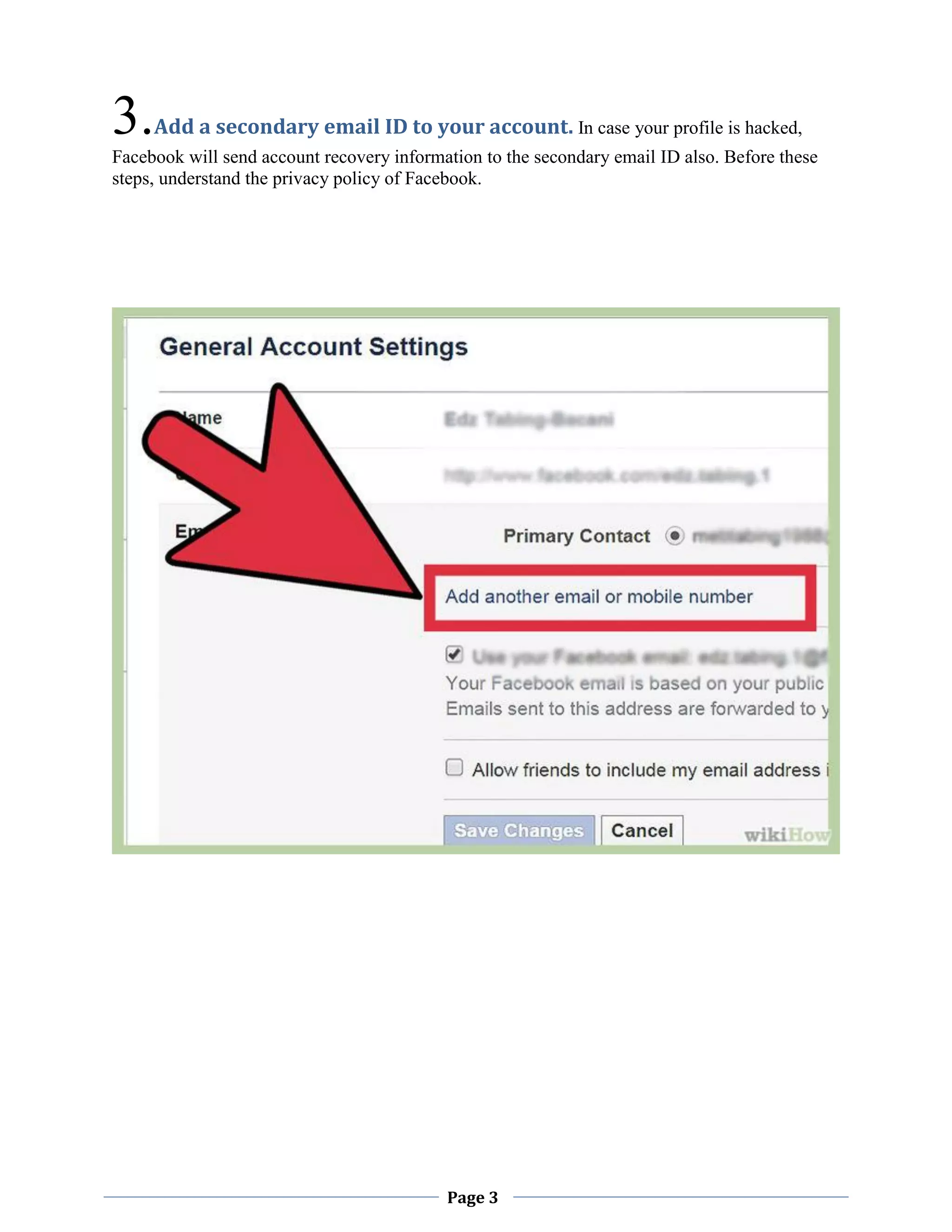 How to protect your facebook account from hackers | PDF