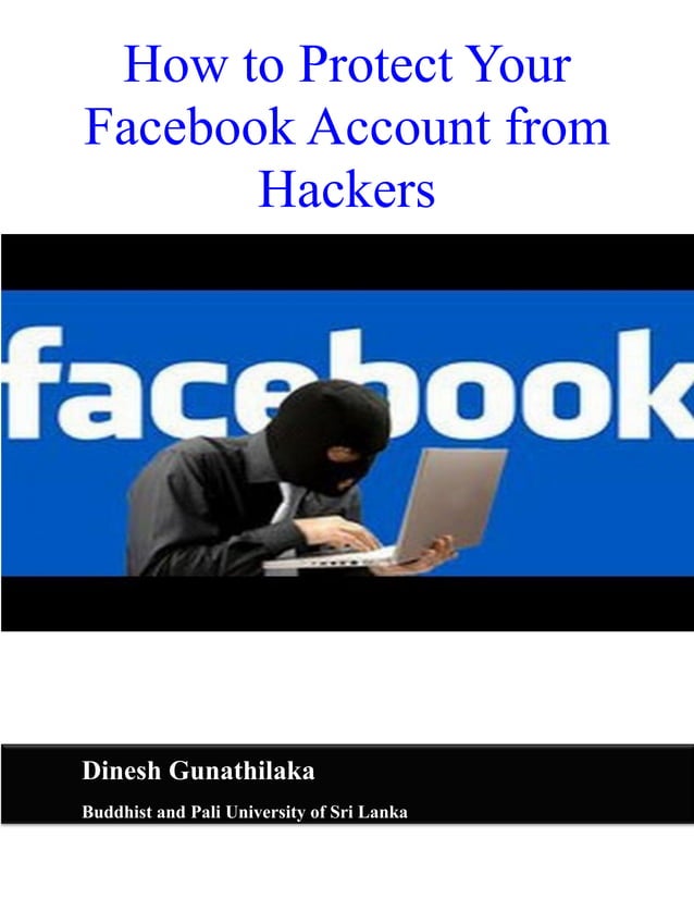 How to protect your facebook account from hackers | PDF