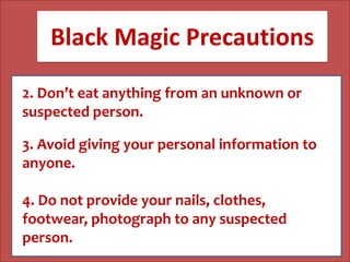 How To Protect Yourself From Black Magic | PDF | Astrology | Religion & Spirituality