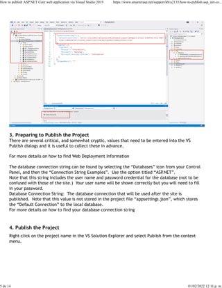 How to publish ASP.NET Core web application via Visual Studio 2019.pdf