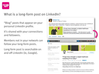 How to publish long-form posts on LinkedIn | PPT
