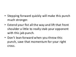 How to Punch Harder: A Complete guide | PPT