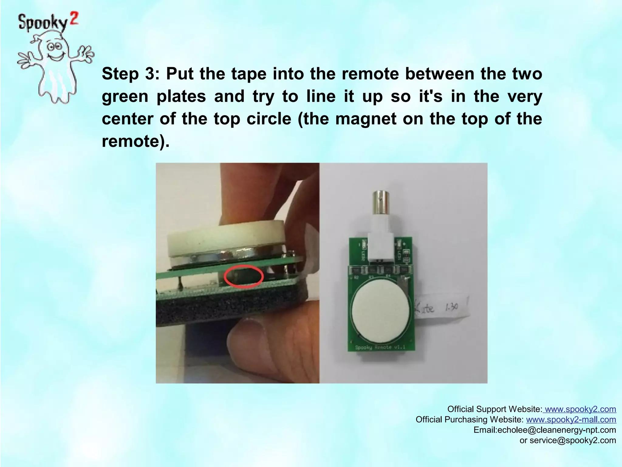 How to Put DNA Samples in the Spooky Remote | PPT