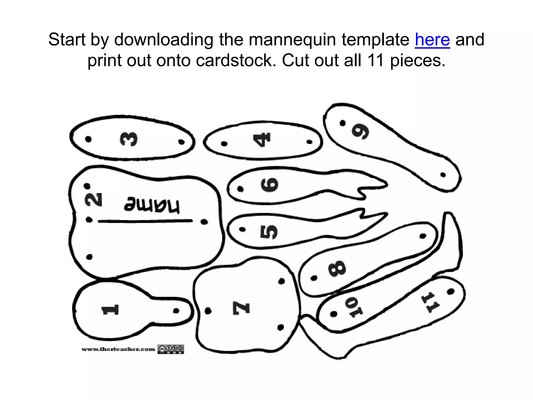 How To Put Together A Paper Mannequin | PPT