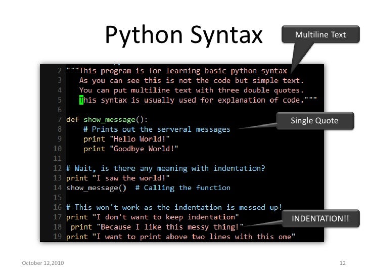 How to python