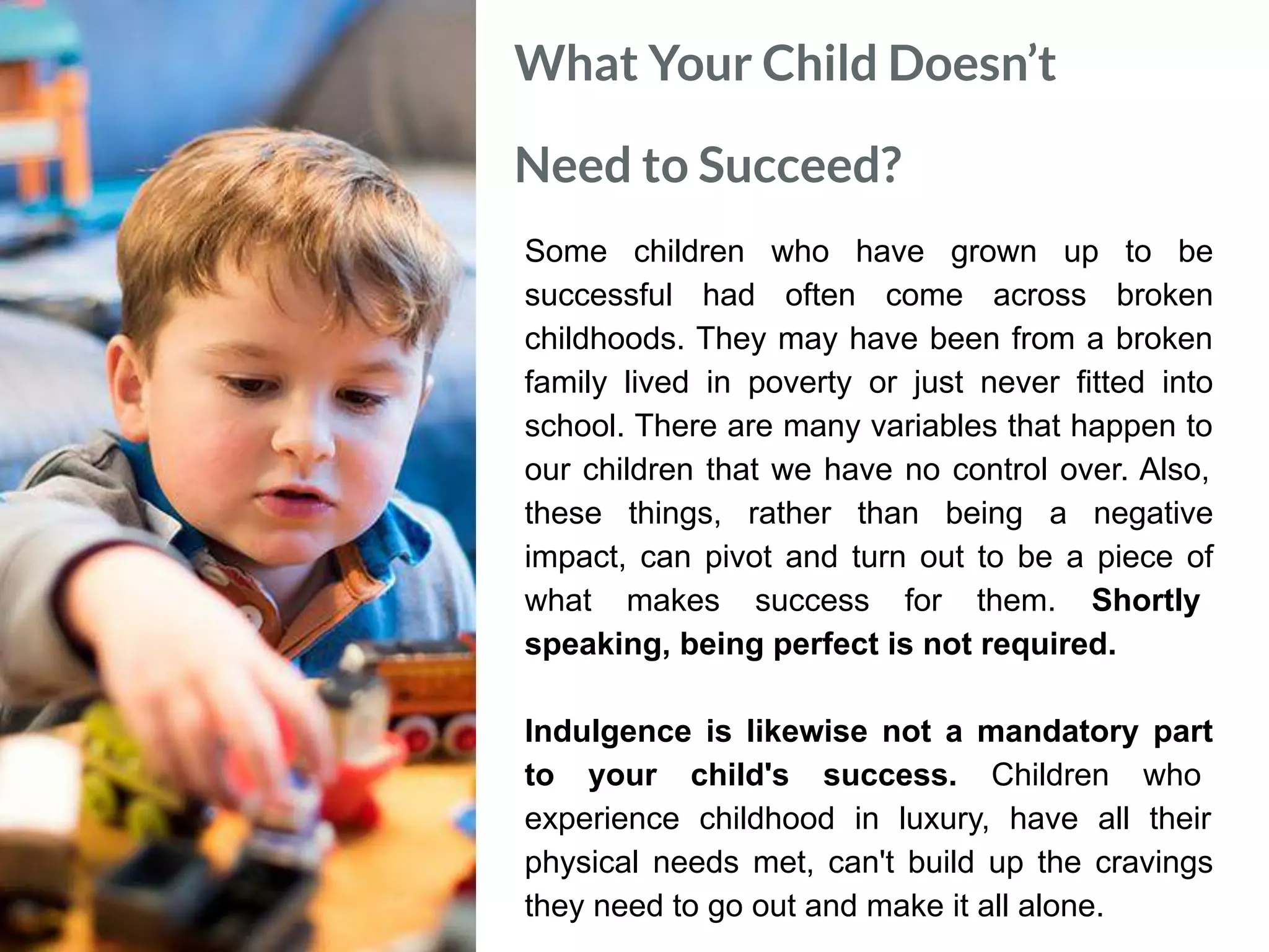 How to raise a successful child | PDF