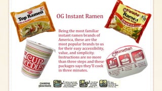 How to: Instant Ramen | PPTX