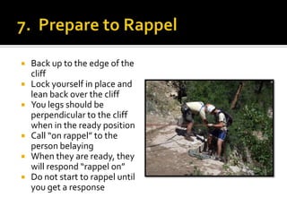How To Rappel | PPTX