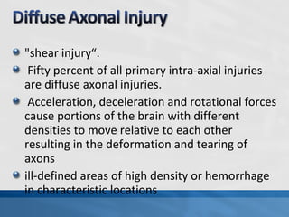 How to read a brain ct scan moderate | PPT