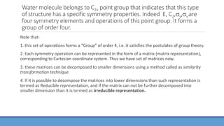 How to read a character table | PPTX