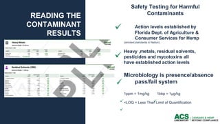How to Read a COA (certificate of analysis) | PPT