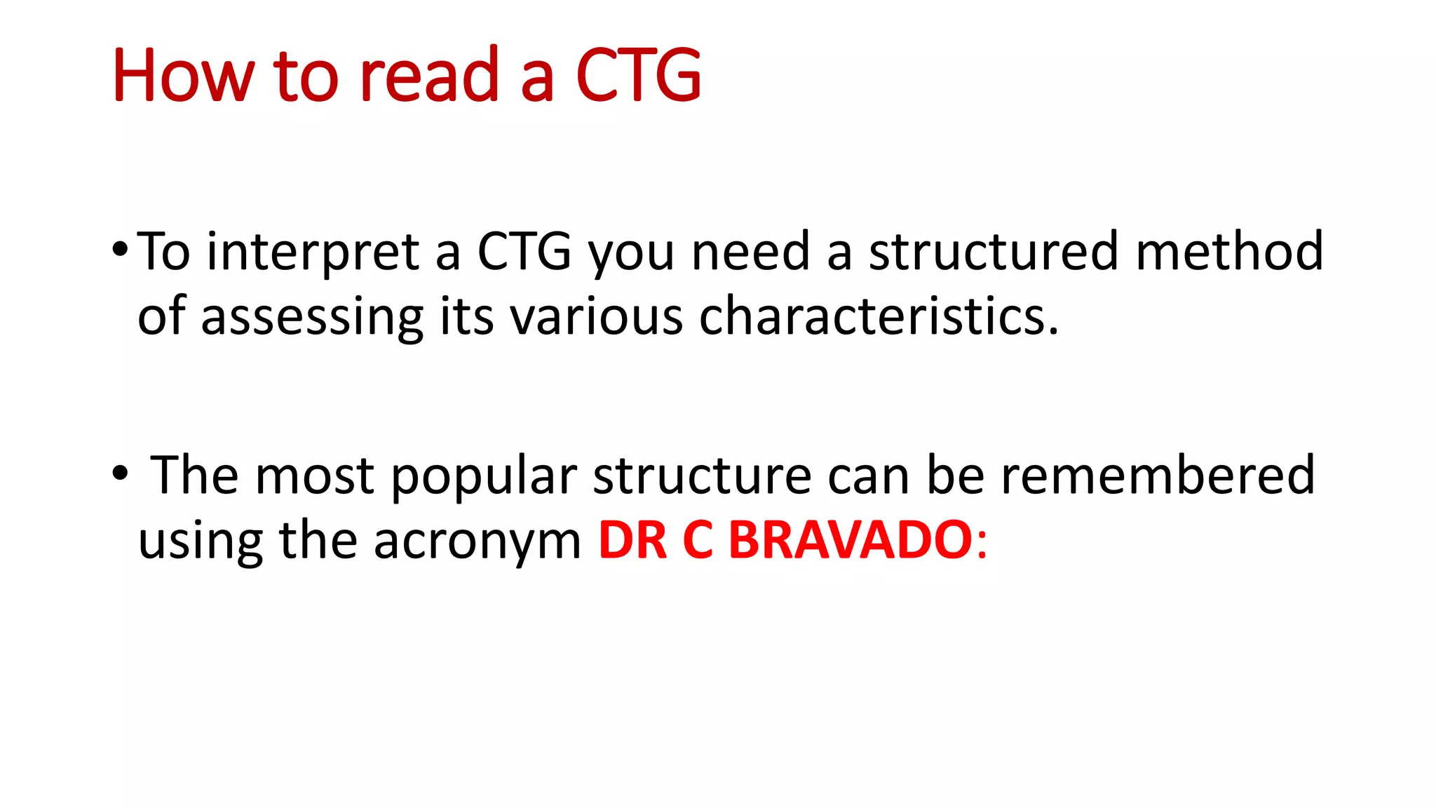 How to read a CTG دكتور صلاح رزق.pptx