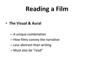 Norway: How To Read A Film | PPT