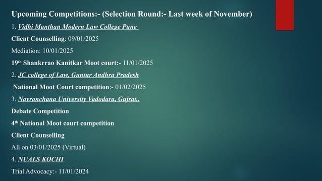 Session:- 2 How to read a Moot Problem and Start Preliminary Research | PPT