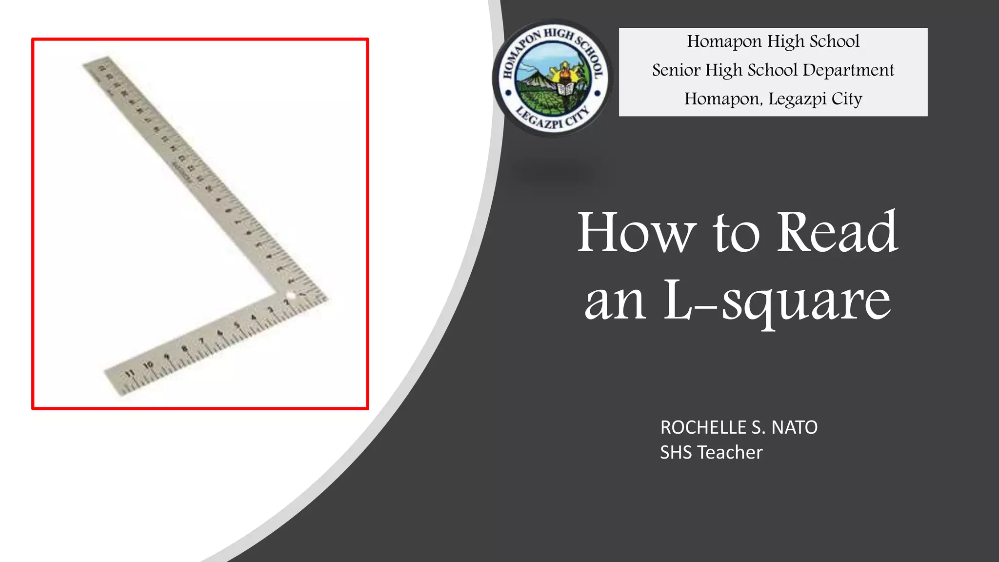 How to read an L- square | PPTX