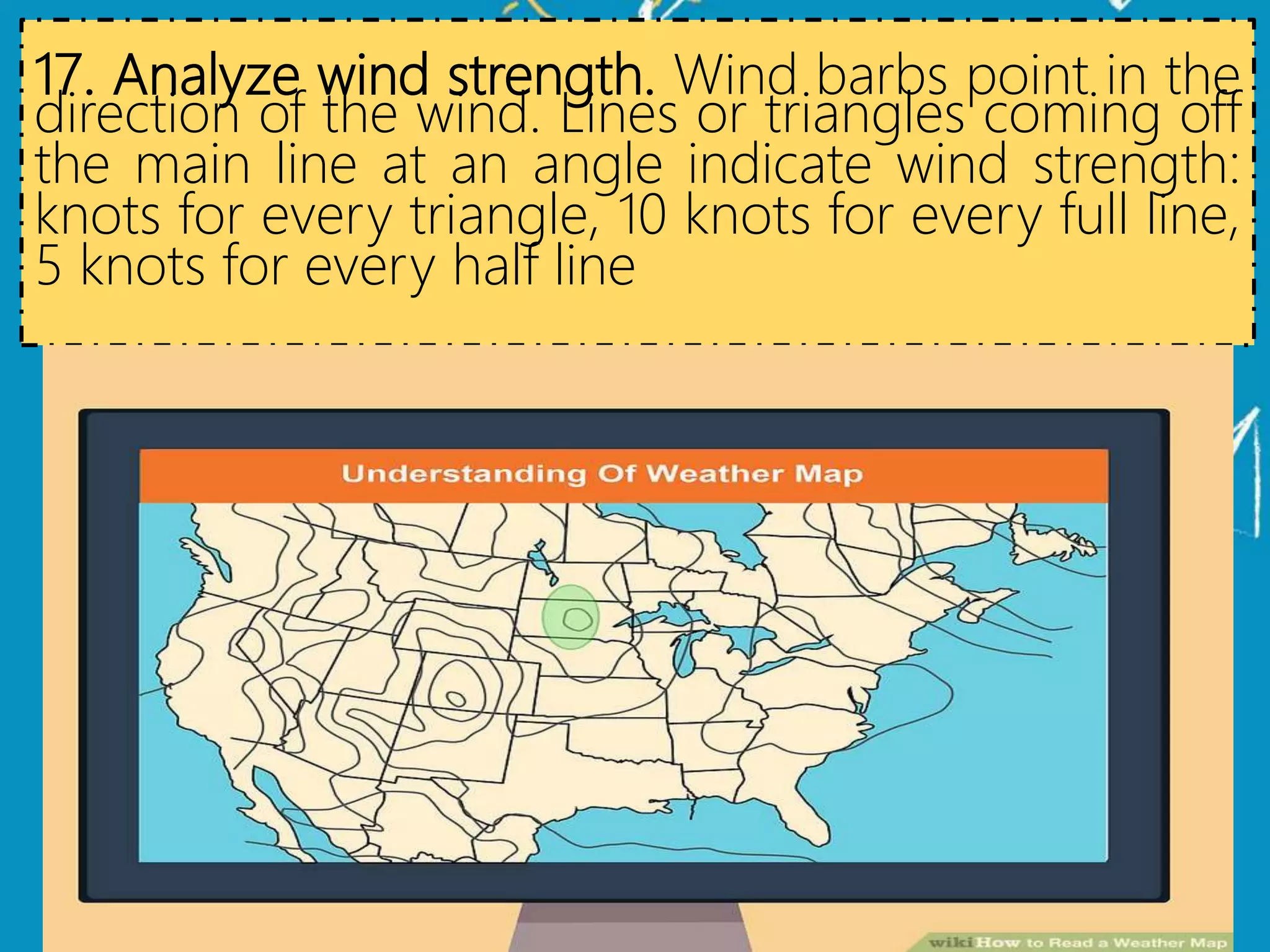 How To Read A Weather Map | PPTX