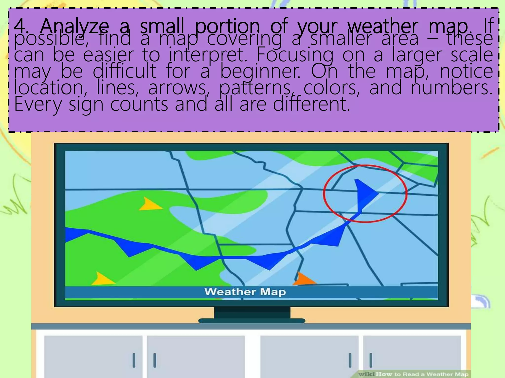 How To Read A Weather Map | PPTX | Weather | Science