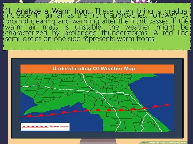 How To Read A Weather Map | PPTX | Weather | Science