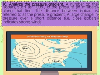 How To Read A Weather Map | PPTX