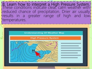 How To Read A Weather Map | PPTX