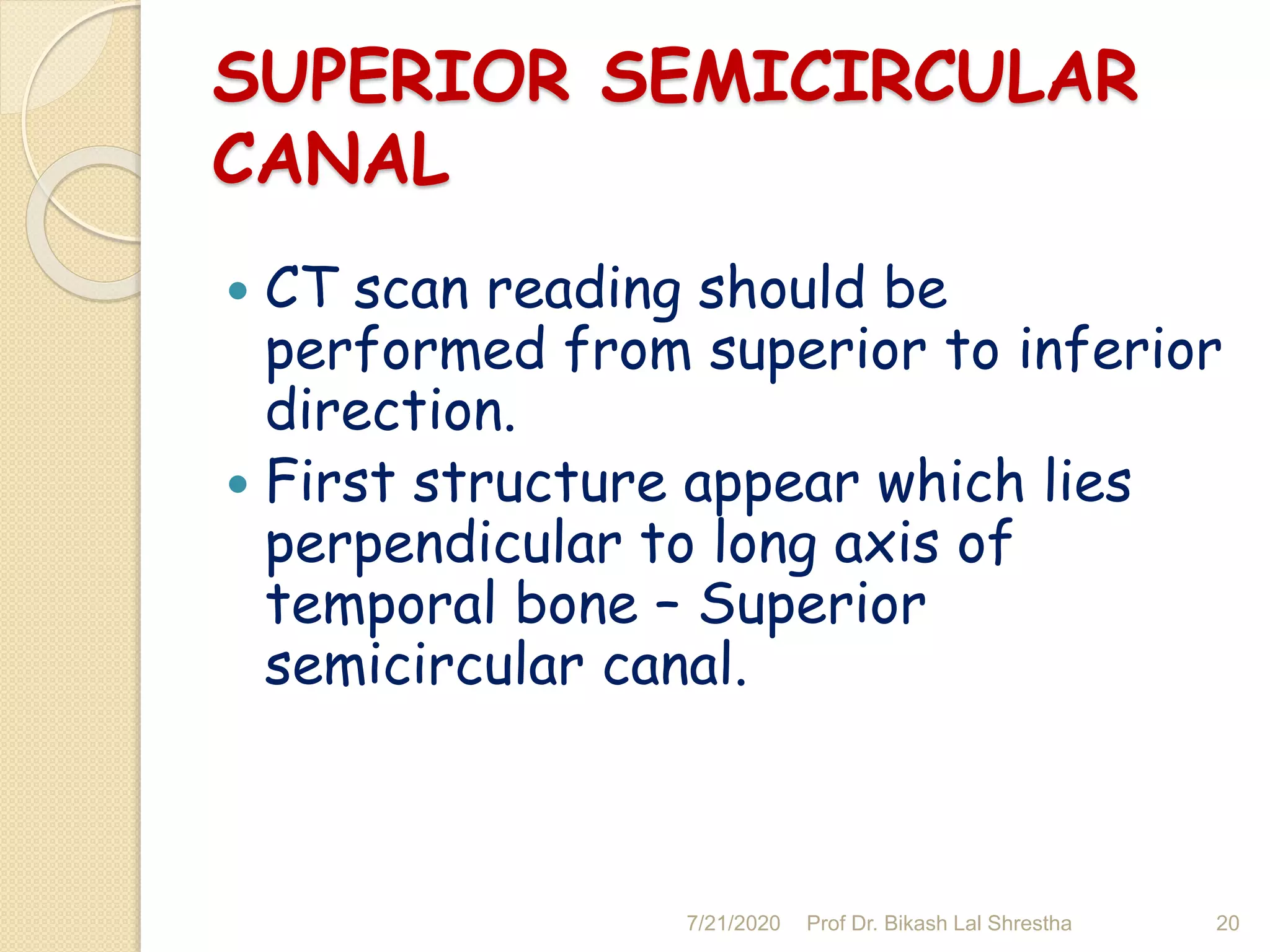 How to read ct scan temporal bone - A dhulikhel hospital, kathmandu ...