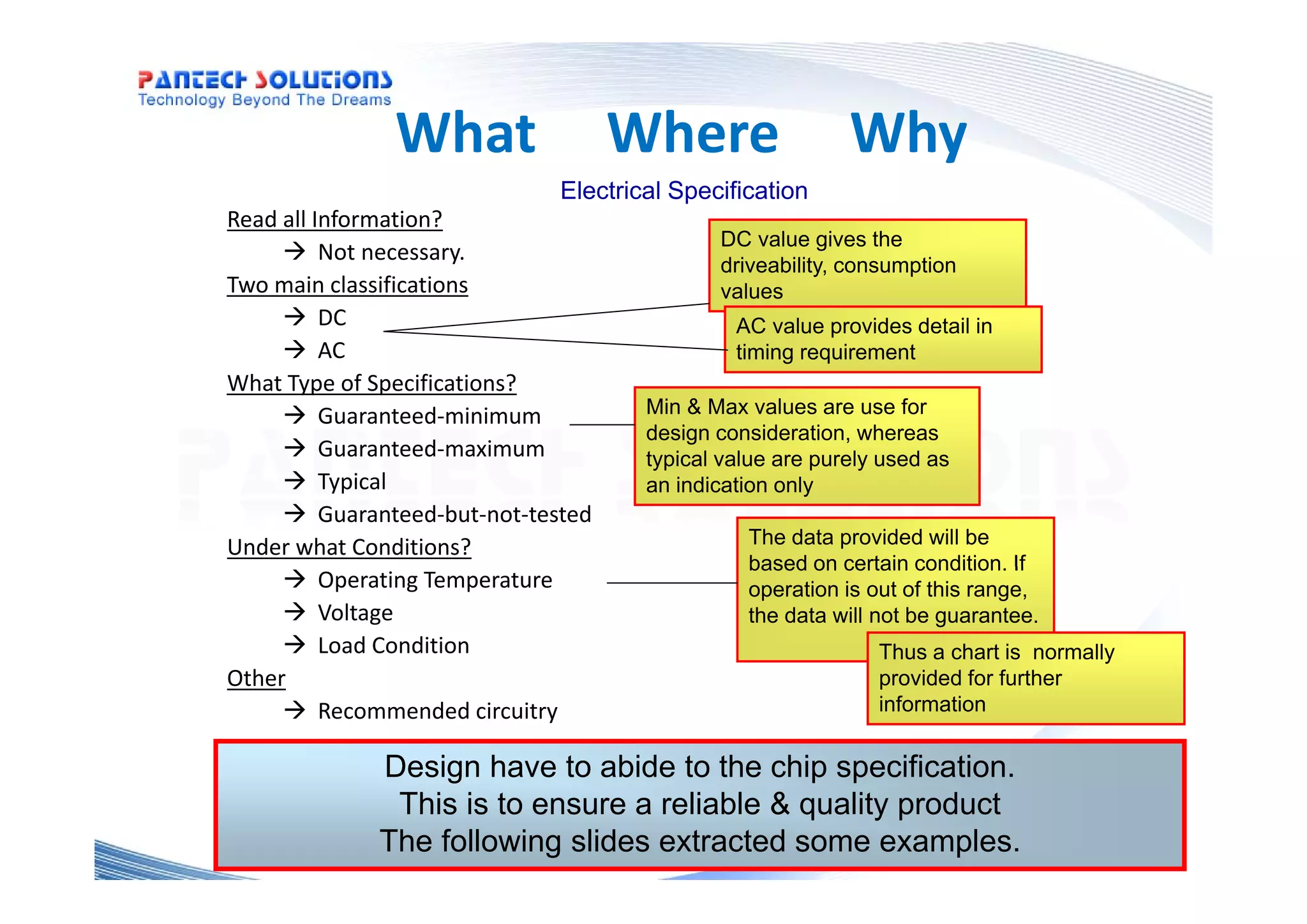 How to read datasheet | PDF