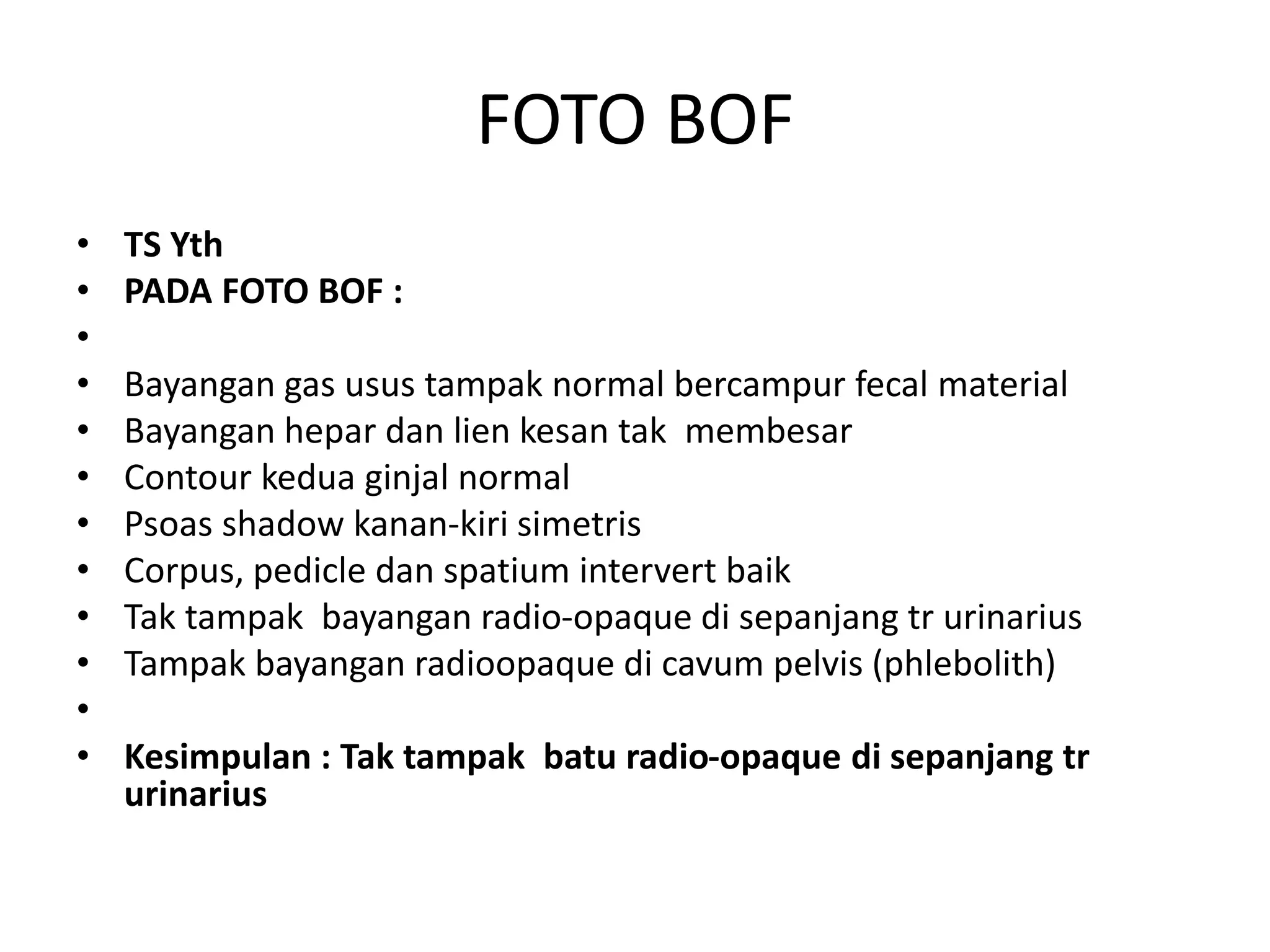 Bagaimana cara membaca foto rontgen/x-ray | PPT