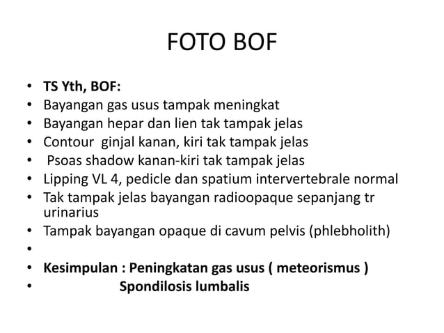 Bagaimana cara membaca foto rontgen/x-ray | PPT