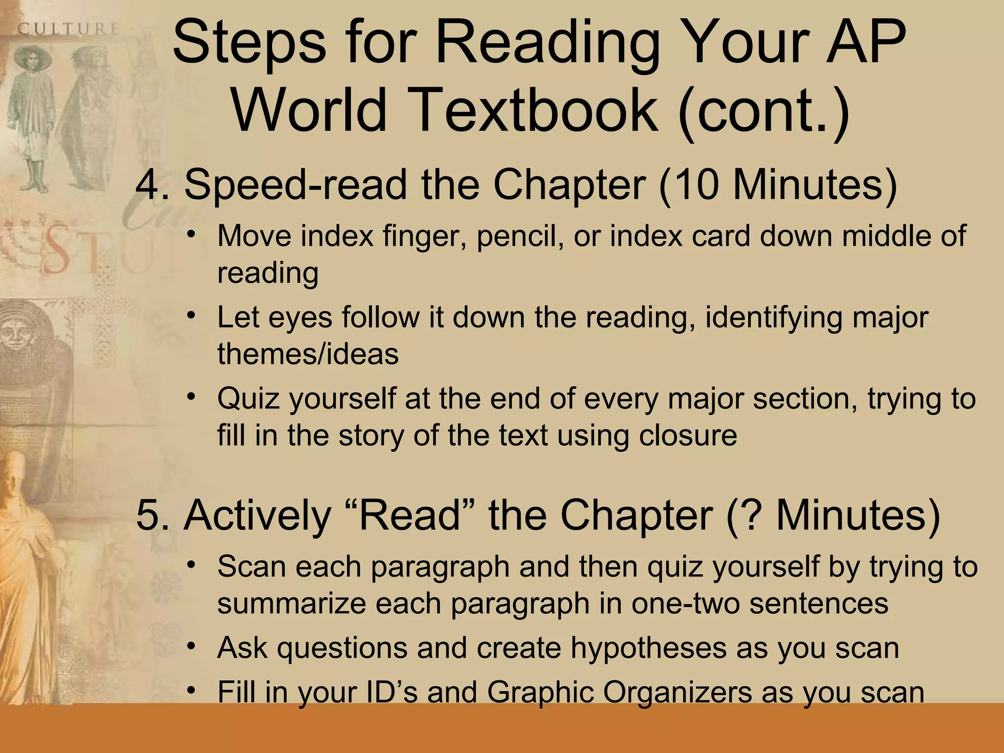 How To Read In Ap World History | PPT
