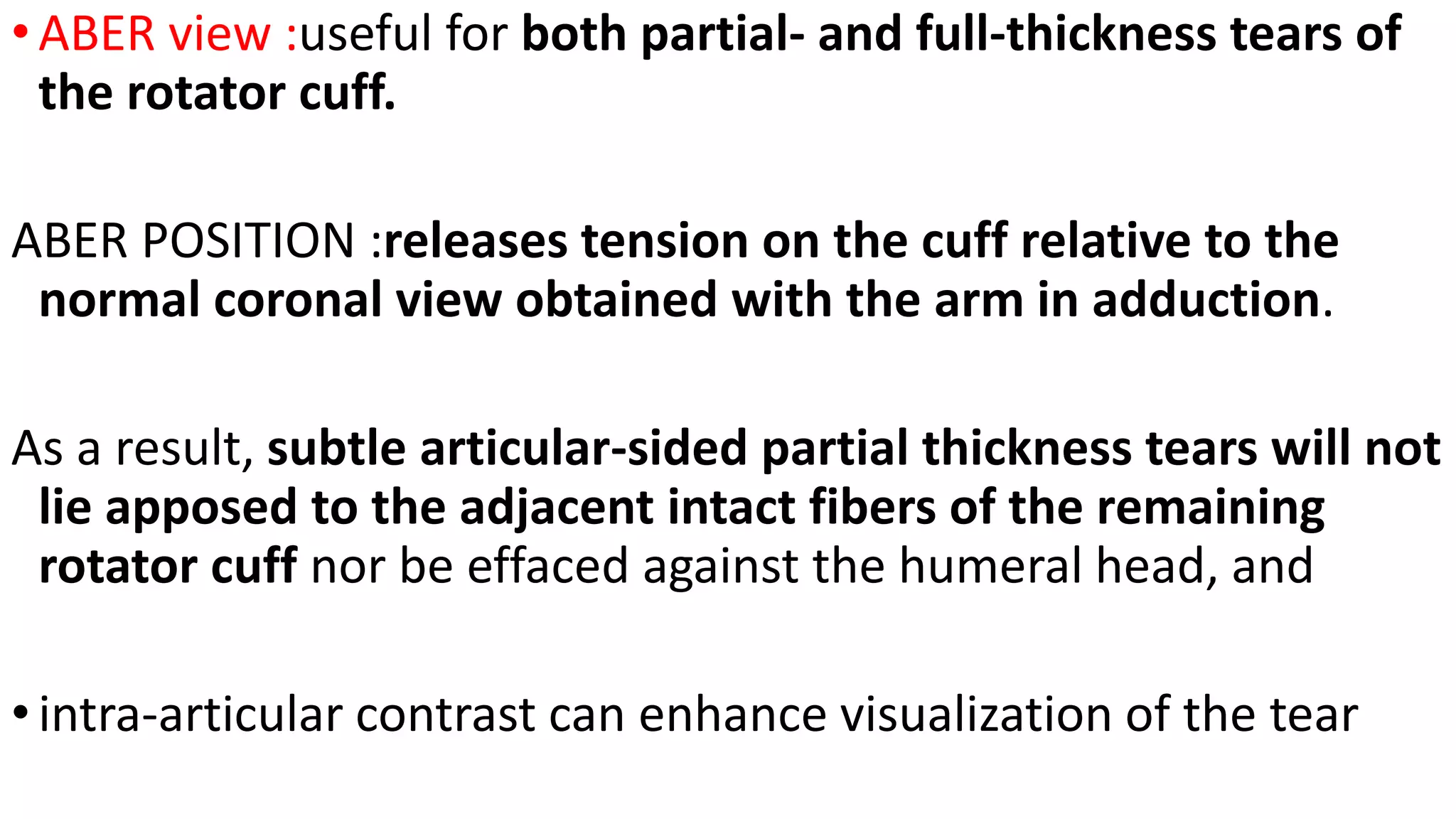 HOW TO READ SHOULDER MRI | PPTX