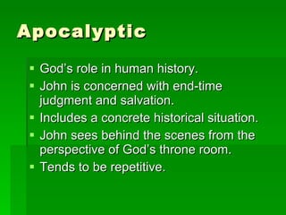 Wk1-How To Read Revelation | PPT