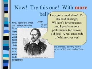 How to read shakespeare | PPT