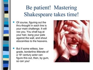 How to read shakespeare | PPT